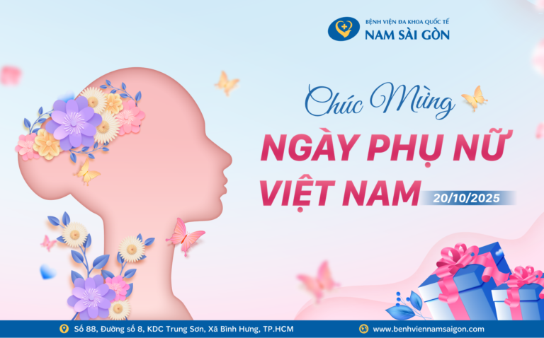 CHÚC MỪNG NGÀY PHỤ NỮ VIỆT NAM 20/10 - Bệnh Viện Đa Khoa Quốc Tế Nam Sài Gòn